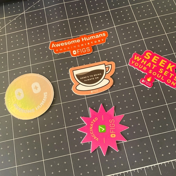 Figs | Art | Figs 5 Stickers Limited Edition | Poshmark